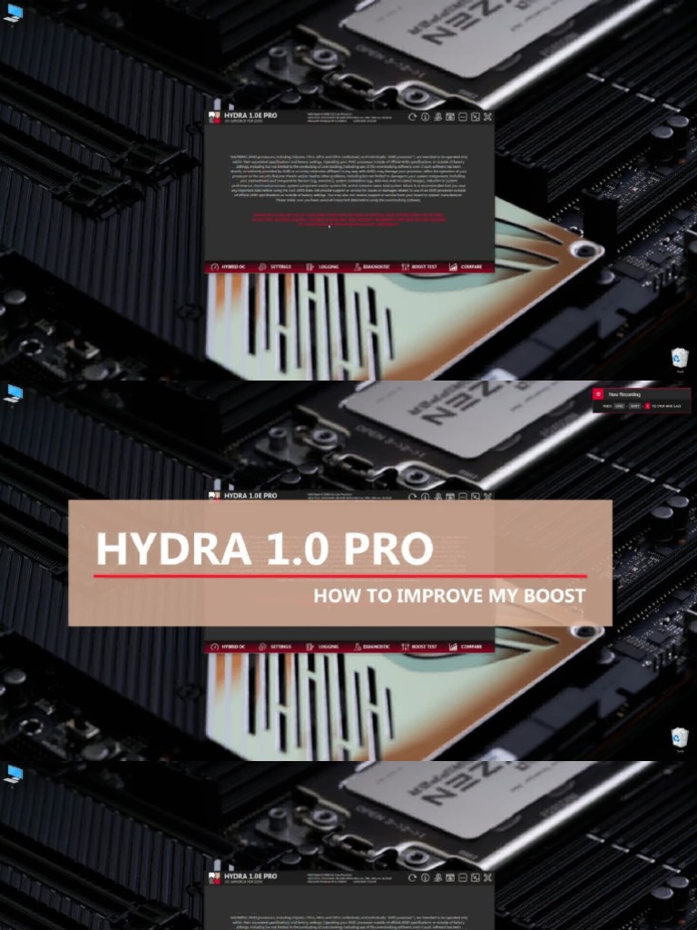 Optimizing Performance with HYDRA 1.0E | PDF | Thread (Computing ...