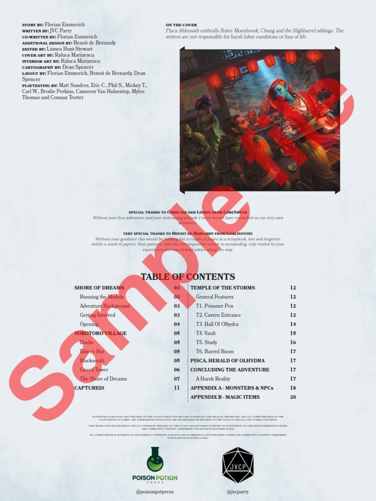 Shore of Dreams | PDF | Wizards Of The Coast | Dungeons & Dragons