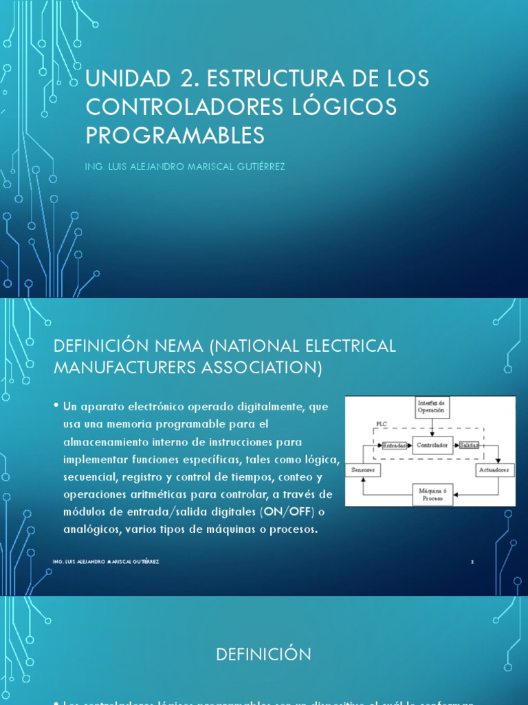 2 - Estructura de Los Controladores Logicos Programables | PDF | Controlador lógico programable ...