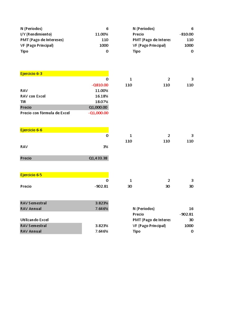 Ejercicios Capitulo 6 | PDF