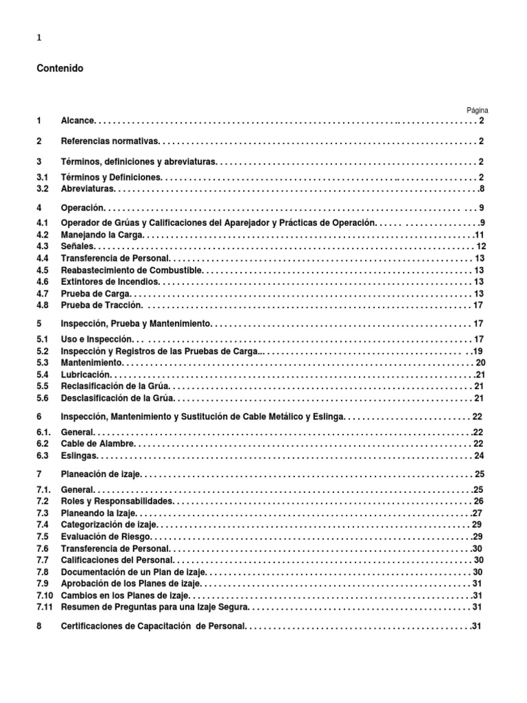 Api RP 2D (Español) | PDF | Rodamiento (Mecánico) | Engranaje