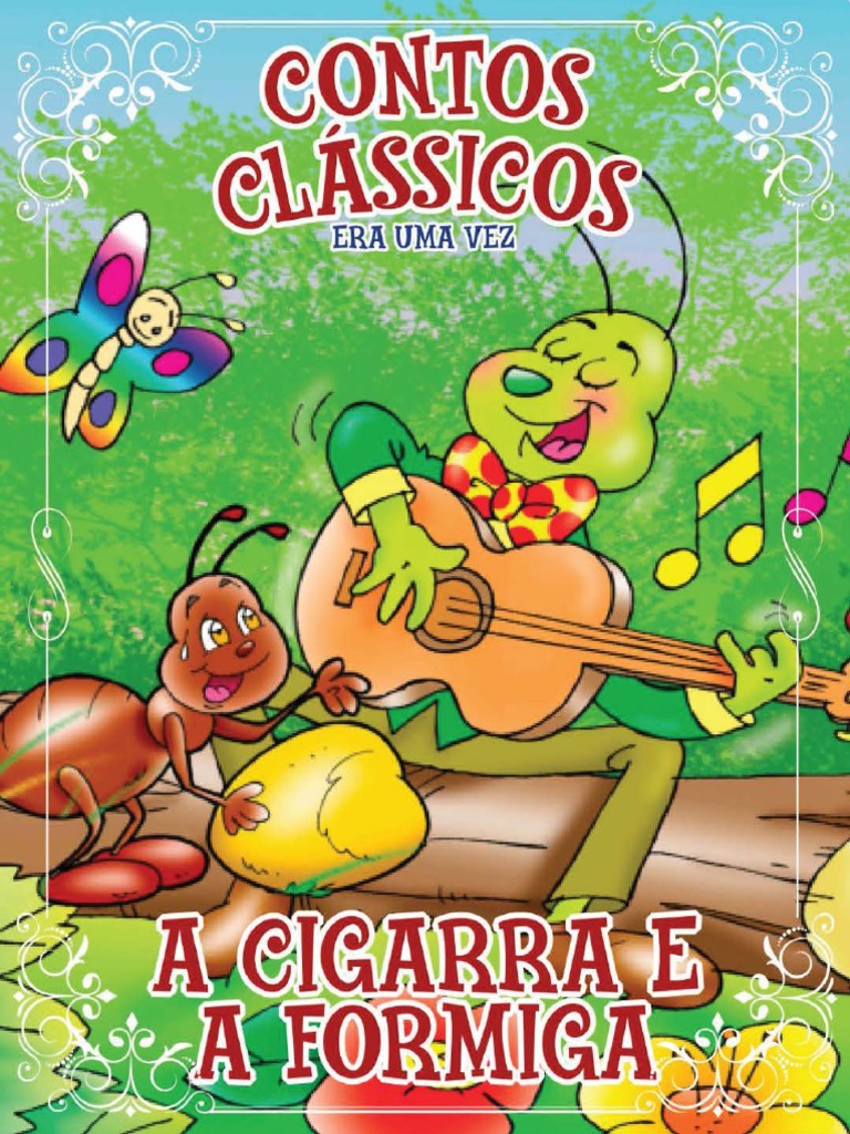 Contos Clássicos - A Cigarra e A Formiga | PDF