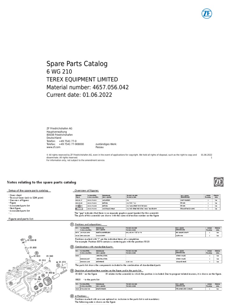 Manual Transmission ZF 6wg 210 | PDF | Machines | Mechanical Engineering