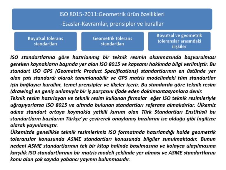Teknik Resim Ve Geometrik Toleranslar 1 | PDF
