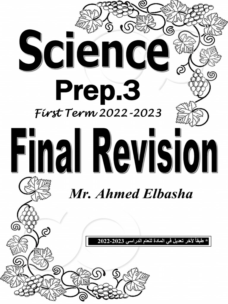 Prep.3 Final Revision 2022 | PDF
