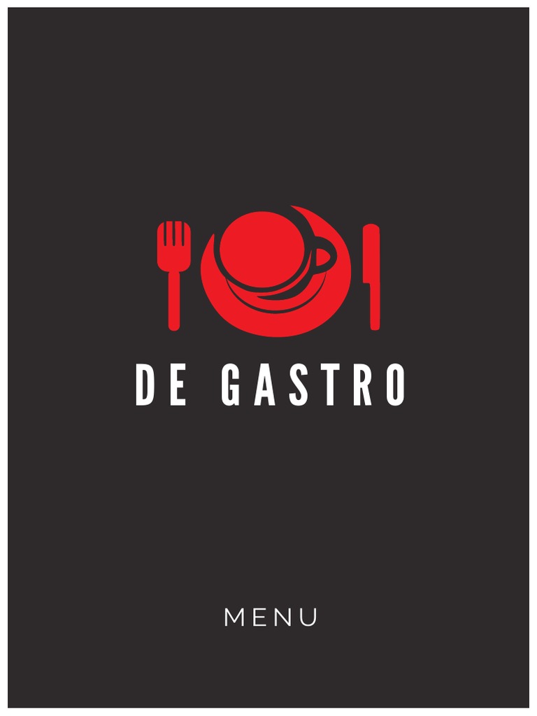 De Gastro Menu 2019 | PDF | Foods | Drink