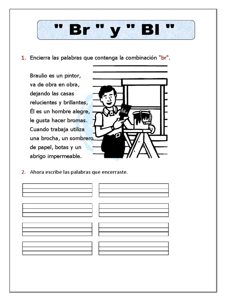 Combinacion Br Bl Grado Segundo Pdf