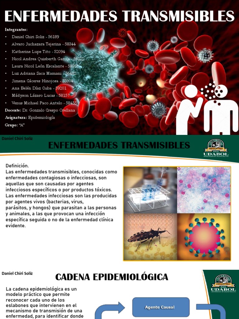 Exposición de Enfermedades Transmisibles | PDF | Tuberculosis | Sarampión