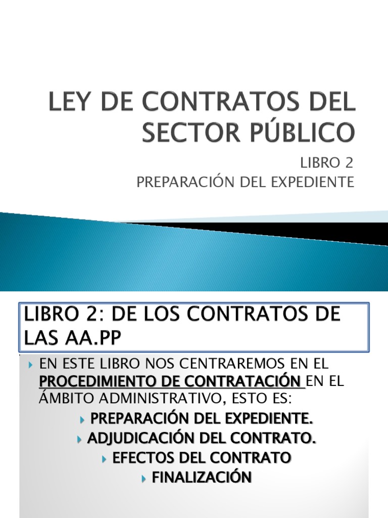 2 Libro Segundo Ley de Contratos | PDF | Subasta | Publicidad