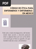 Codigo Etica | PDF | Enfermería | Moralidad