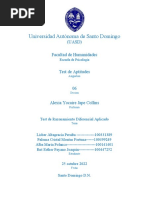 Prueba Pip | PDF | Cognición | Sicología