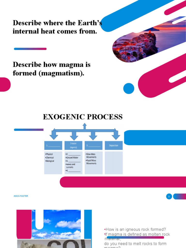 Describe Where The Earth's Internal Heat Comes From | PDF | Magma ...