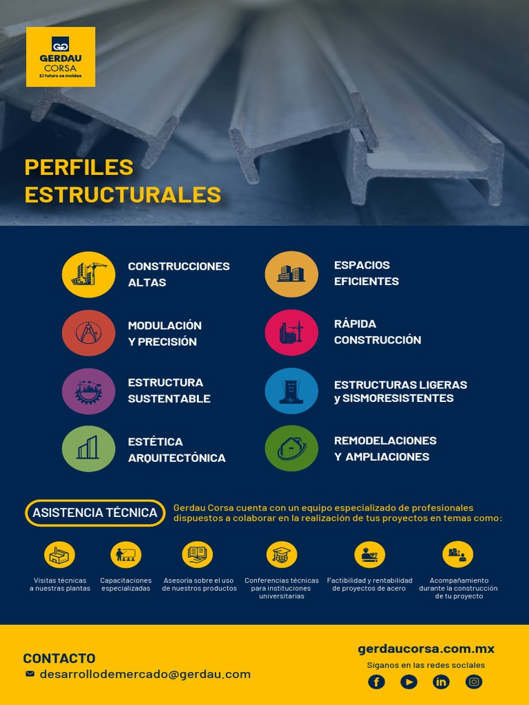 Manual de Perfiles Estructurales | PDF