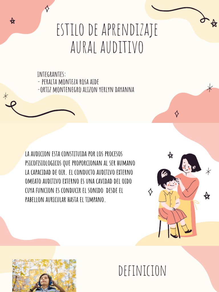 Estilo de Aprendizaje Aural Auditivo | PDF