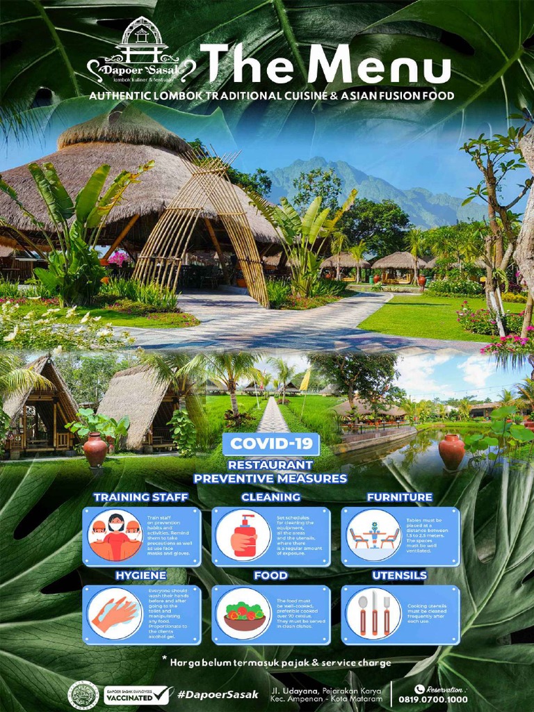 Dapoer Sasak Menu 2022 Compressed | PDF