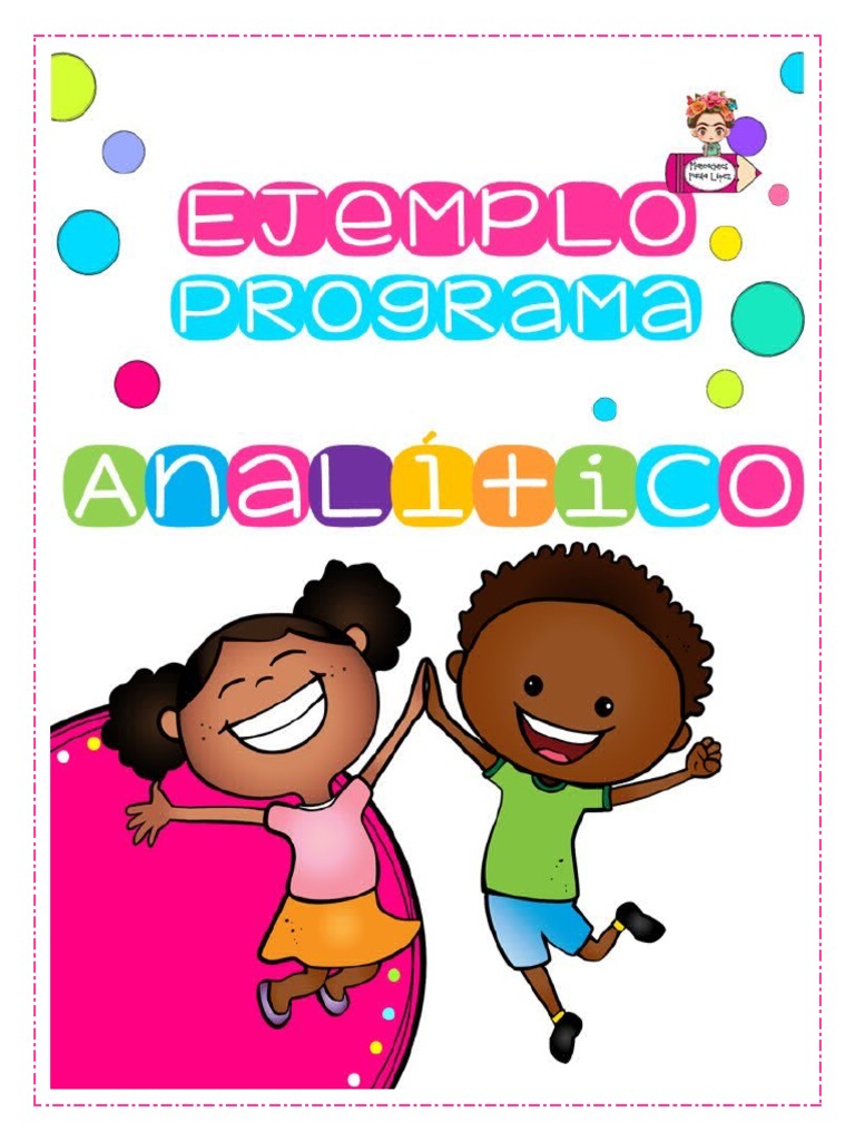 Ejemplo Programa Analítico | PDF