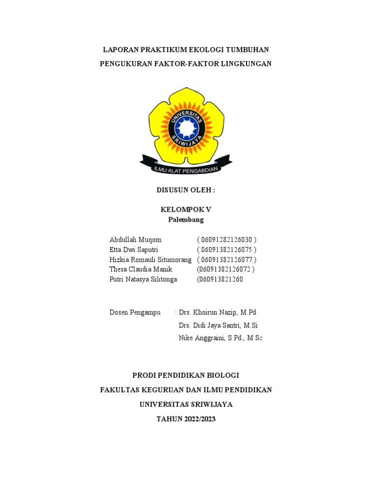 Laprak 1 Ektum - Klp. 5 PLG | PDF