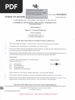 CSEC POA Paper 1 - January 2024 | PDF