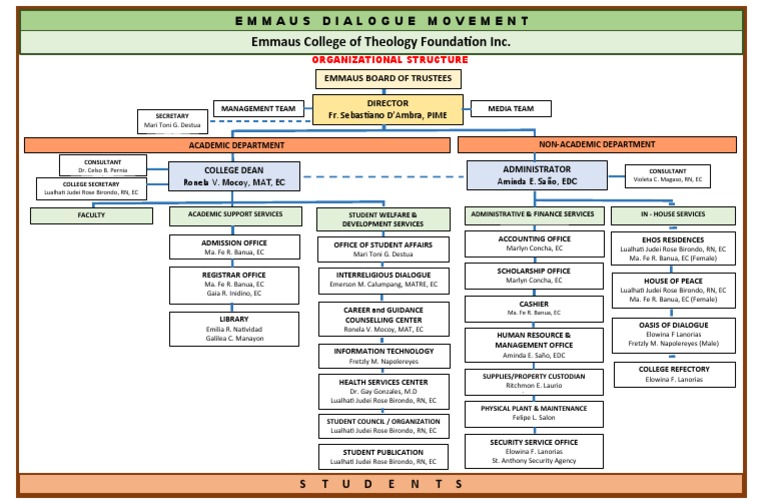 ECT ORGANIZATIONAL STRUCTURE With EXTERNAL. MGD | PDF | Academia