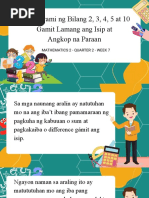 Math 2 Worksheets Q3 Wk5 | PDF