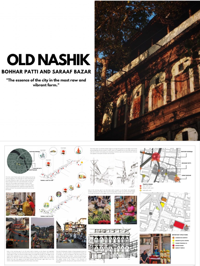 Old Nashik Documentation - Group 1 | PDF | Traffic | Street