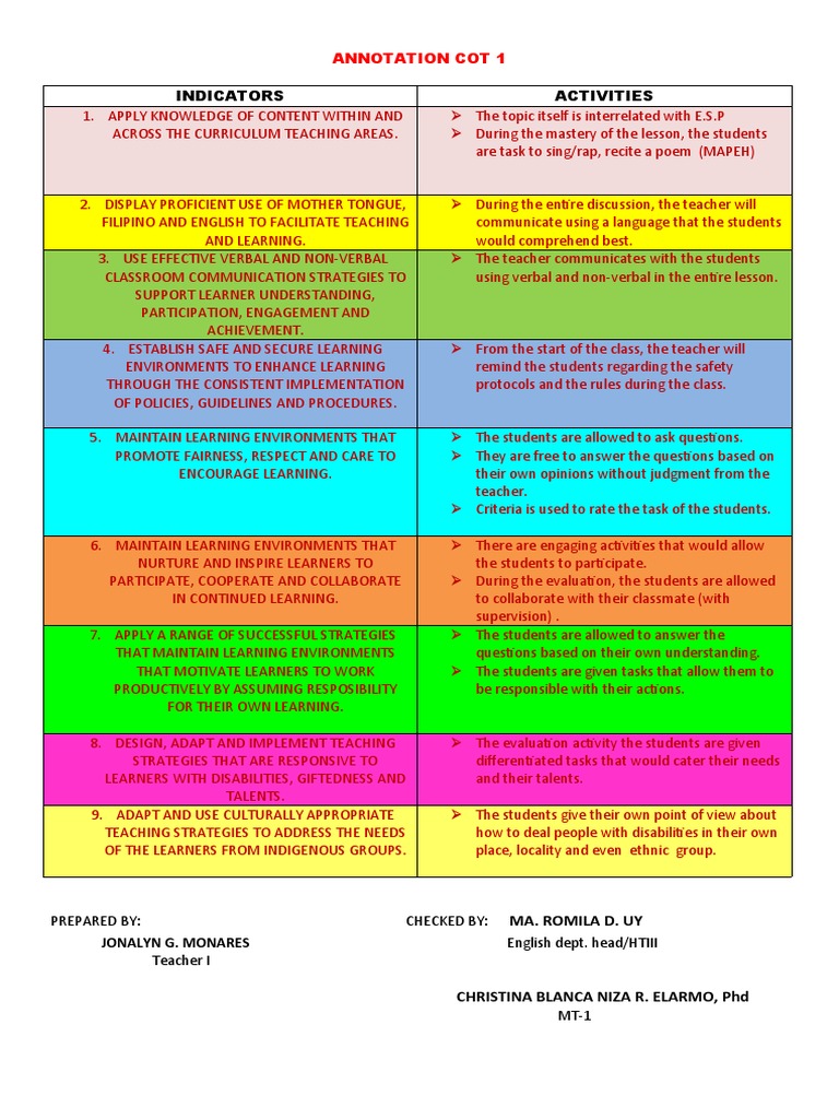 Annotation 1 2 2023 Pdf Learning Teachers