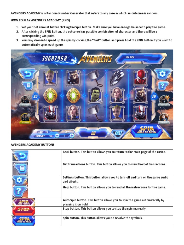 AVENGERS ACADEMY-new | PDF | Computing