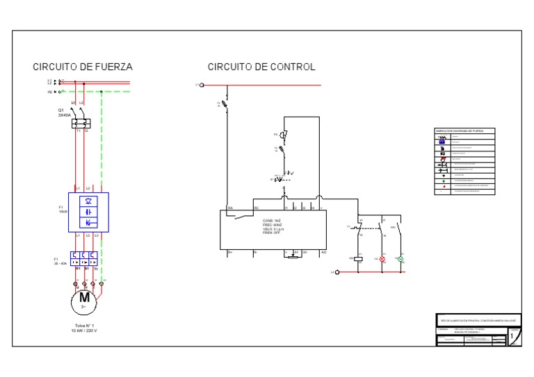 Diagrama Variador | PDF | Equipo | Electromagnetismo