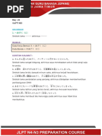 Materi Bunpou n3 Bahasa Indonesia | PDF