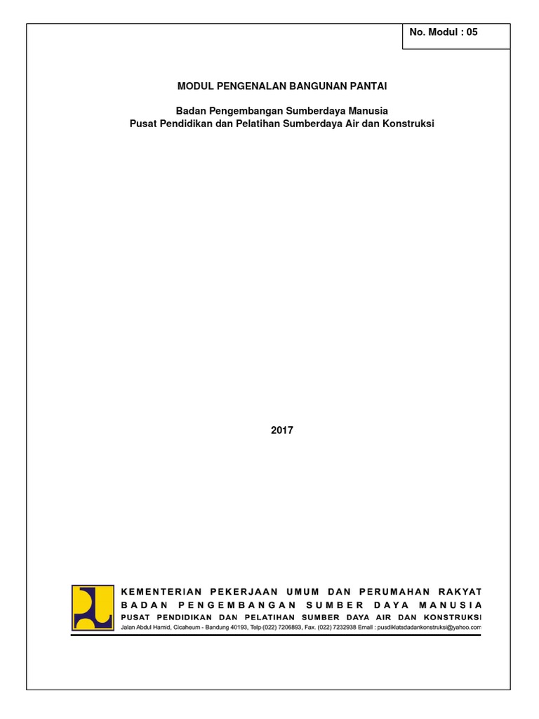 2cc47_MODUL_05_-_PENGENALAN_BANGUNAN_PANTAI | PDF