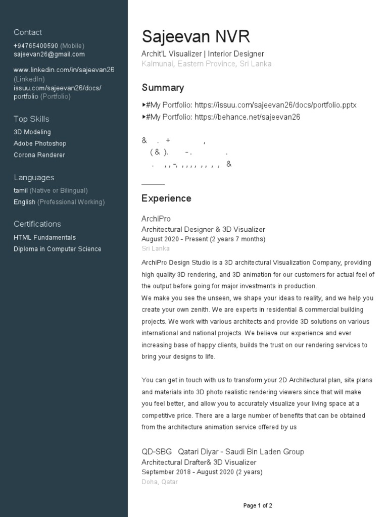 Profile | PDF | 3 D Computer Graphics | Computing