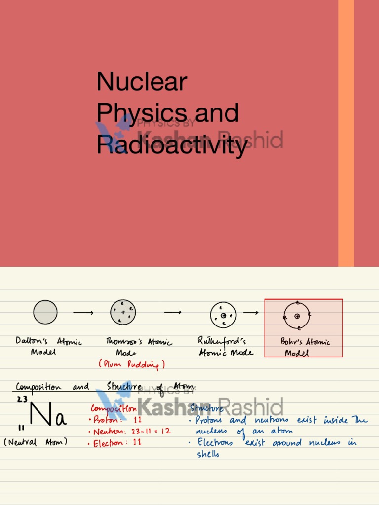 O Level Nuclear Physics and Radioactivity | PDF | Atoms | Radioactive Decay