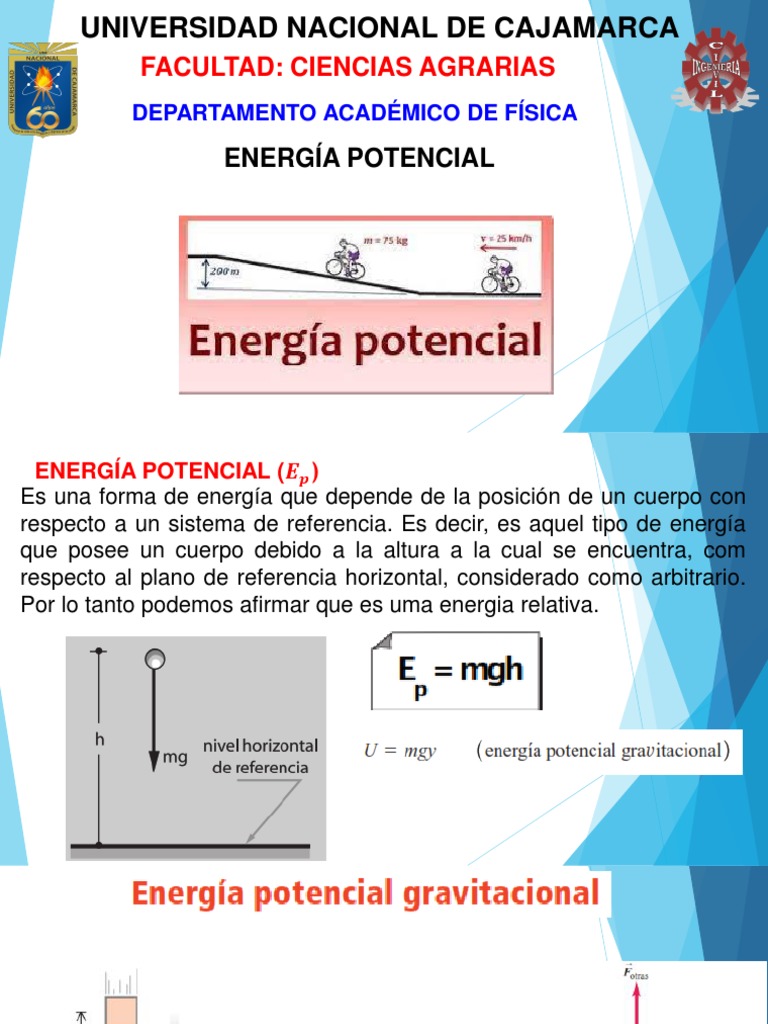 U2 C3 Energía Potencial | PDF | Fricción | Energía potencial