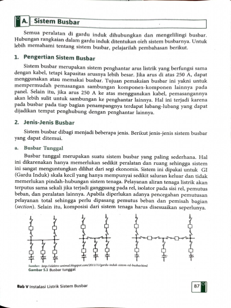 Instalasi Listrik Sistem Busbar - Titl | PDF Instalasi Listrik Sistem Busbar - Titl | PDF