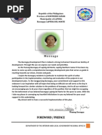 Barangay Development Plan (2018 - 2023) | PDF | Organic Farming ...