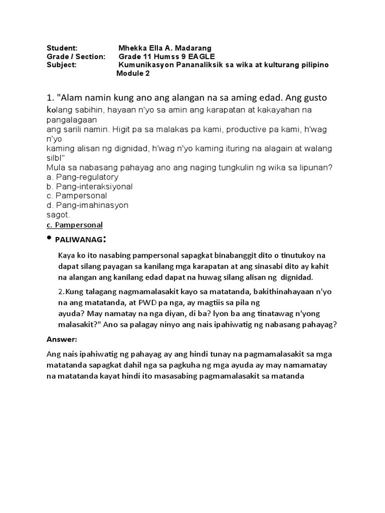 Kompan Activity 2 | PDF