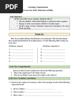 Celpip Speaking Practice Questions | PDF | Sports | Experience