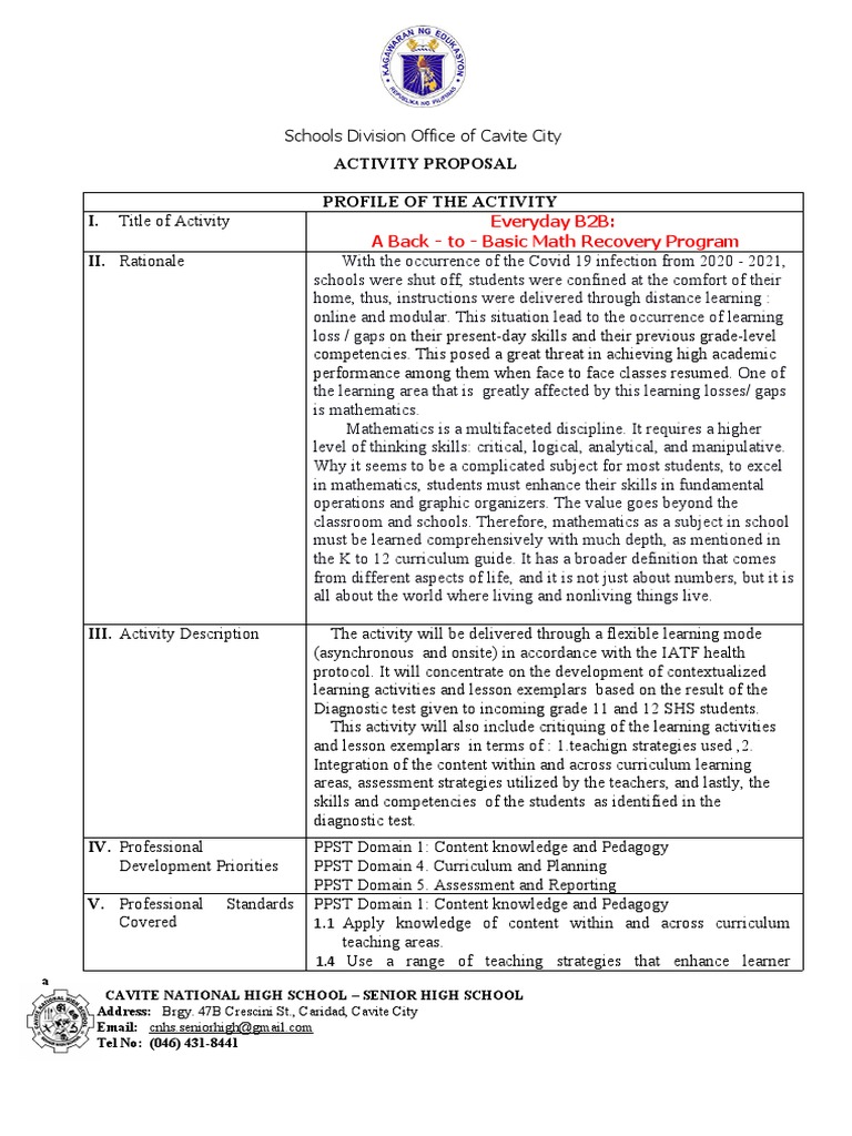 Everyday - B2B - Math Rec Program | PDF | Educational Assessment ...