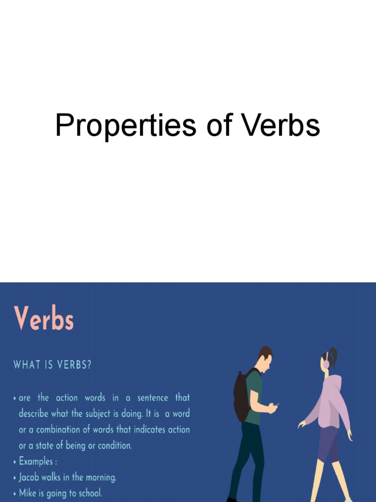 ELEC 100 Properties of Verbs | PDF