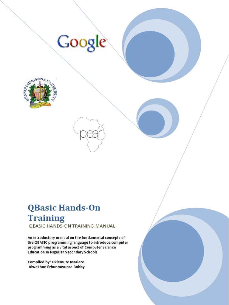 Qbasic Manual Pdf Variable Computer Science Data Type 