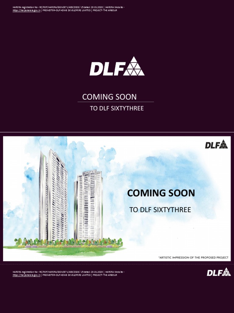 DLF The Arbour Project Overview | PDF