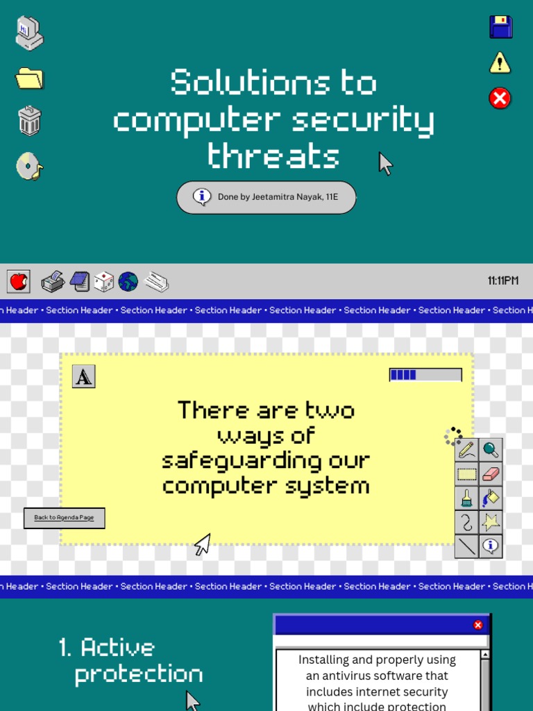 Solutions To Computer Security Threats | PDF | Spyware | Antivirus Software