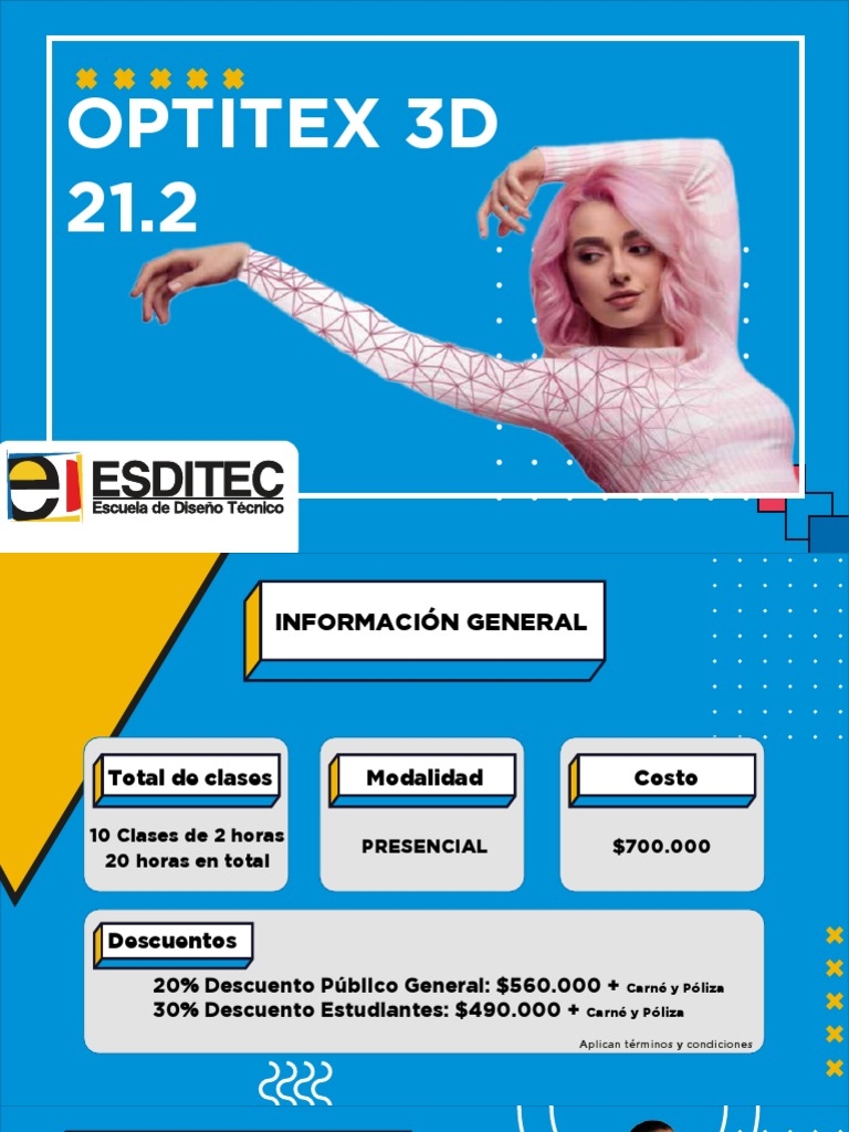 Curso Presencial de Optitex 3D | PDF