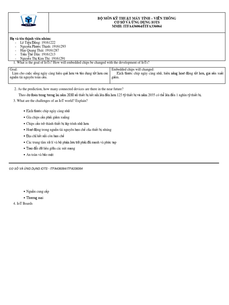 02 - IOT - HW Result | PDF