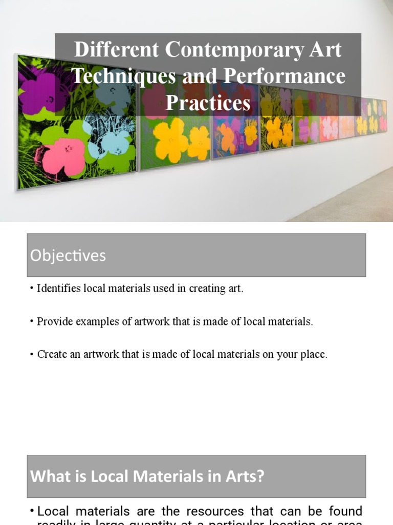 Local Materials 2022 2023 | PDF