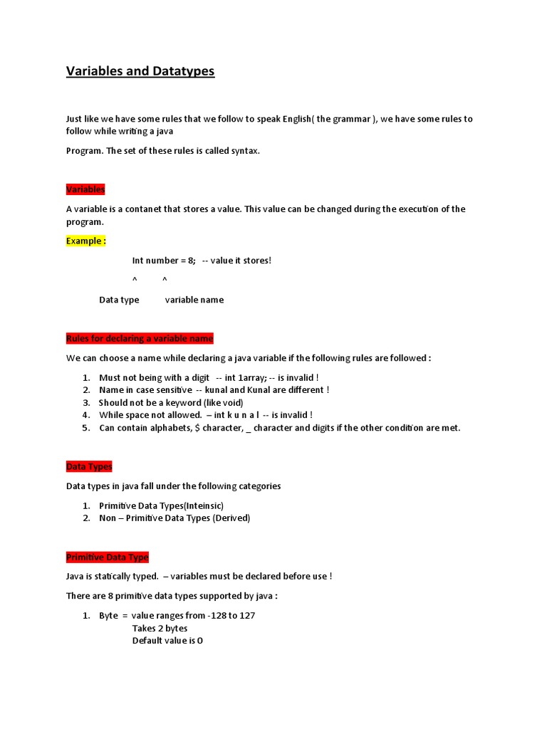 Chapter 1 Pdf Data Type Integer Computer Science 4478