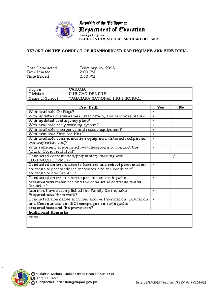 Drill Template 2-16-23 | PDF