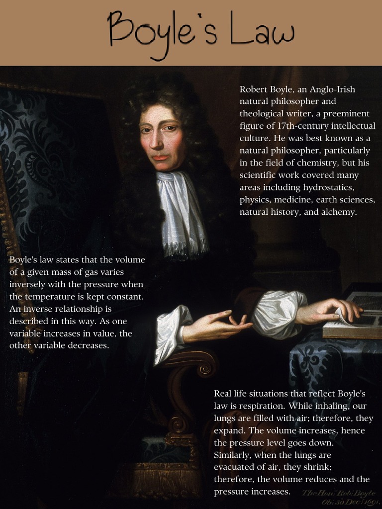 Boyle's Law Explained with Examples | PDF | Social Science | Philosophy