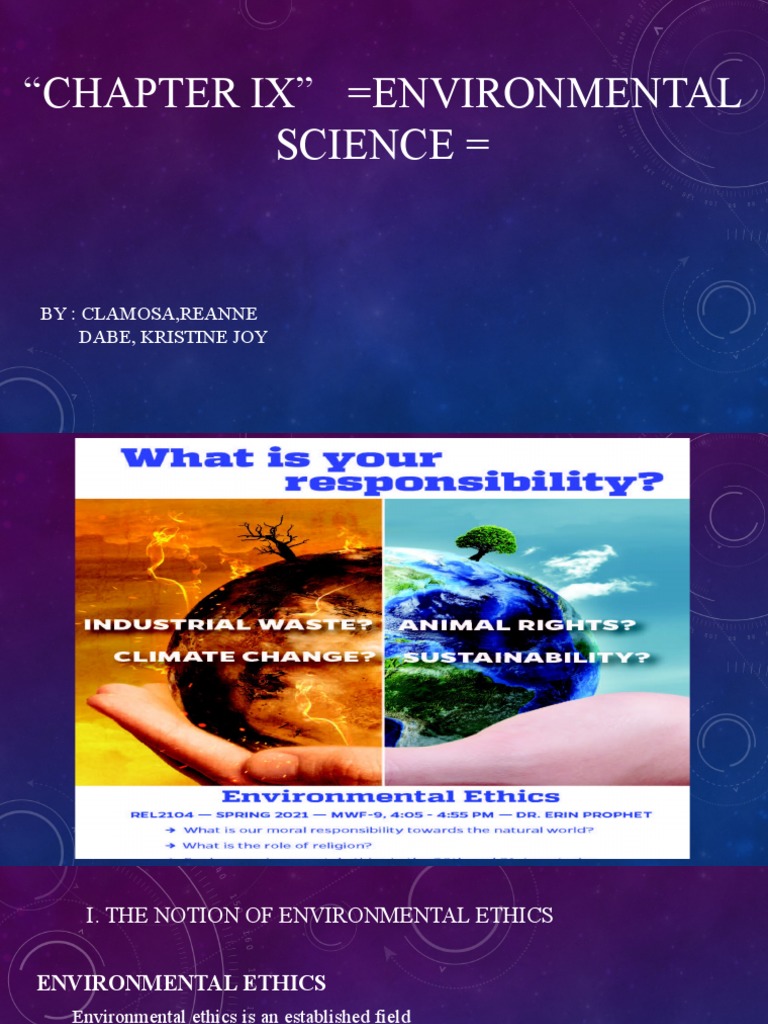 Understanding Environmental Ethics | PDF | Environmental Ethics ...