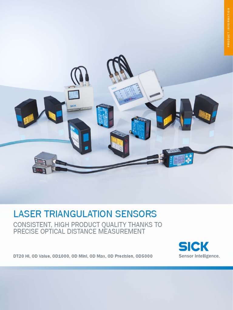 SICK Product Information Laser Triangulation Sensors dt20 Hi Od Value ...
